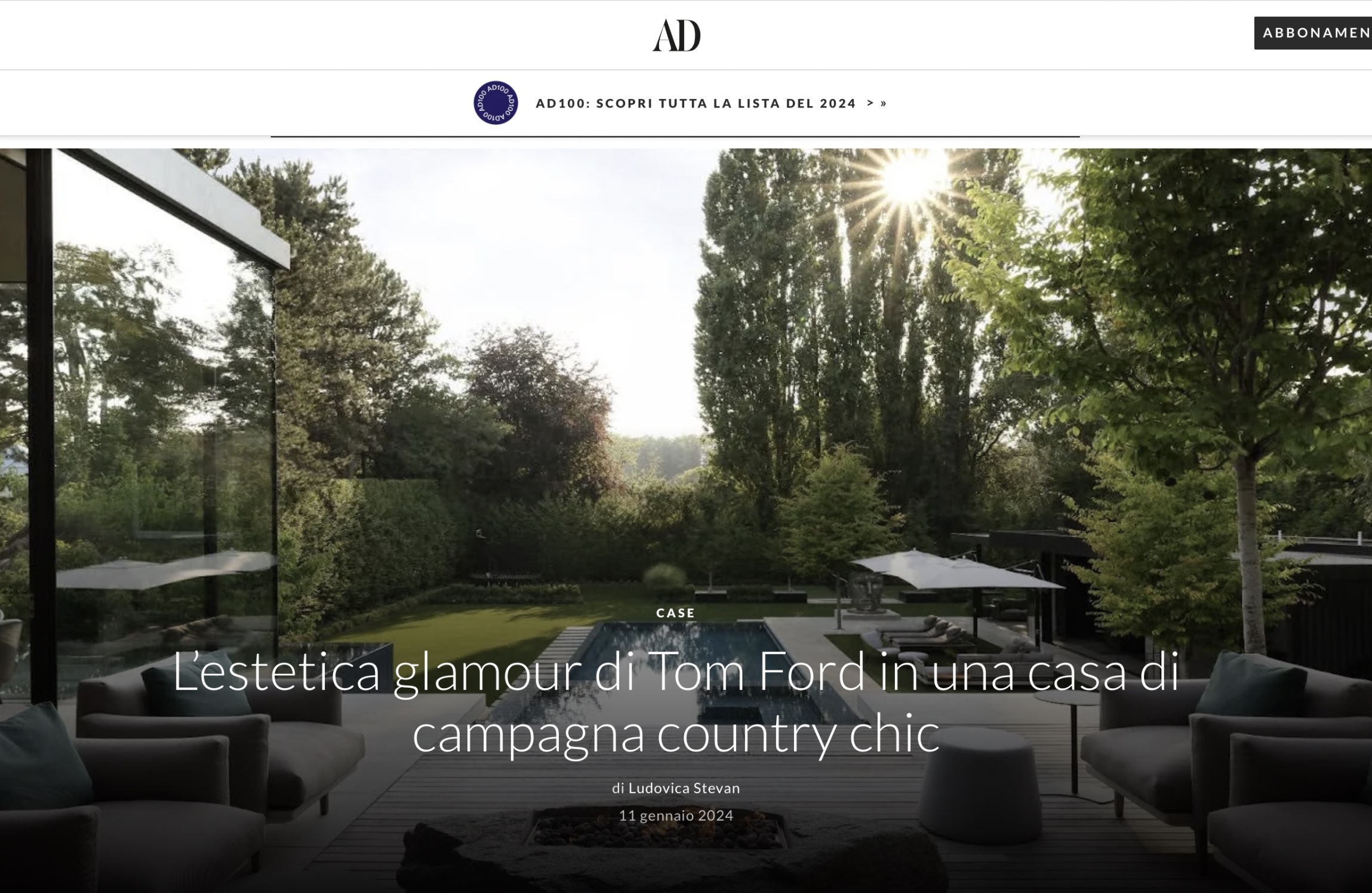 AD Italia | Gabriel Scott