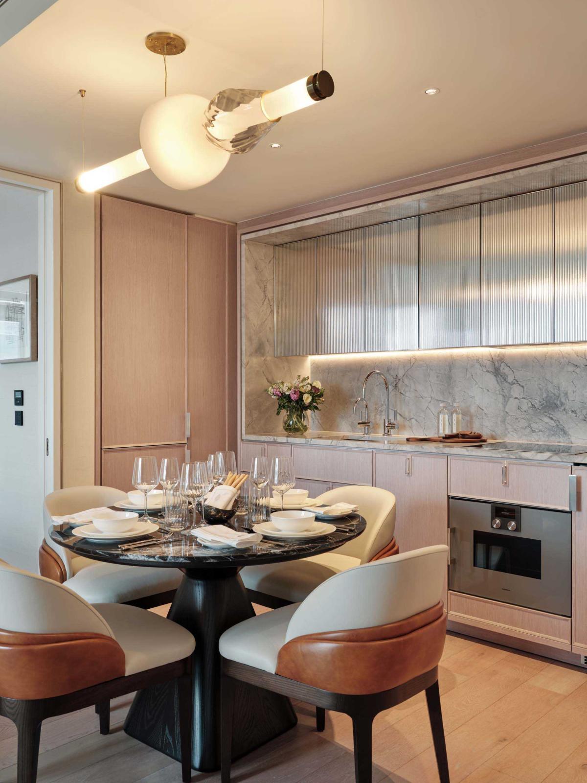 Stunning Glass Chandeliers Light Up Mandarin Oriental Mayfair London ...