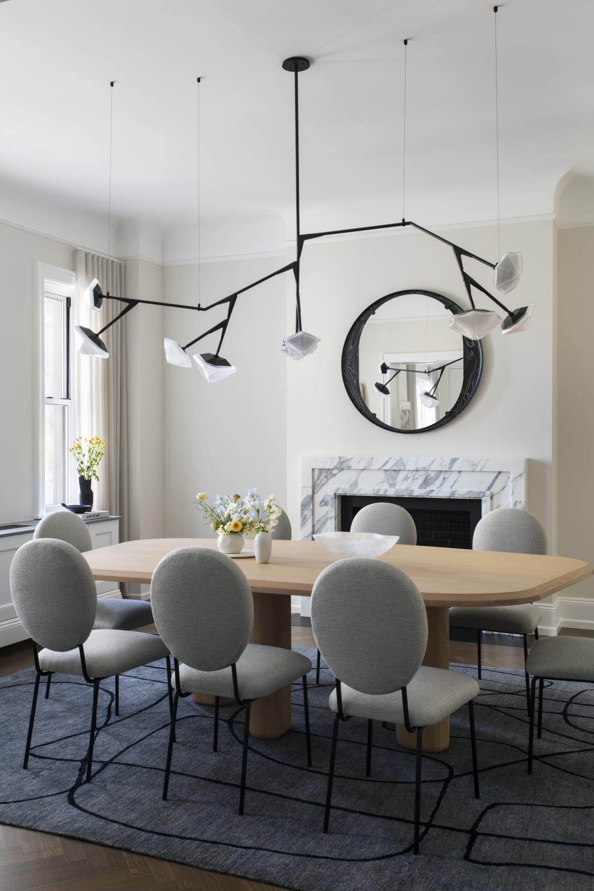 Myriad Long Glass Chandelier | Elegant & Customizable Chandelier Design ...