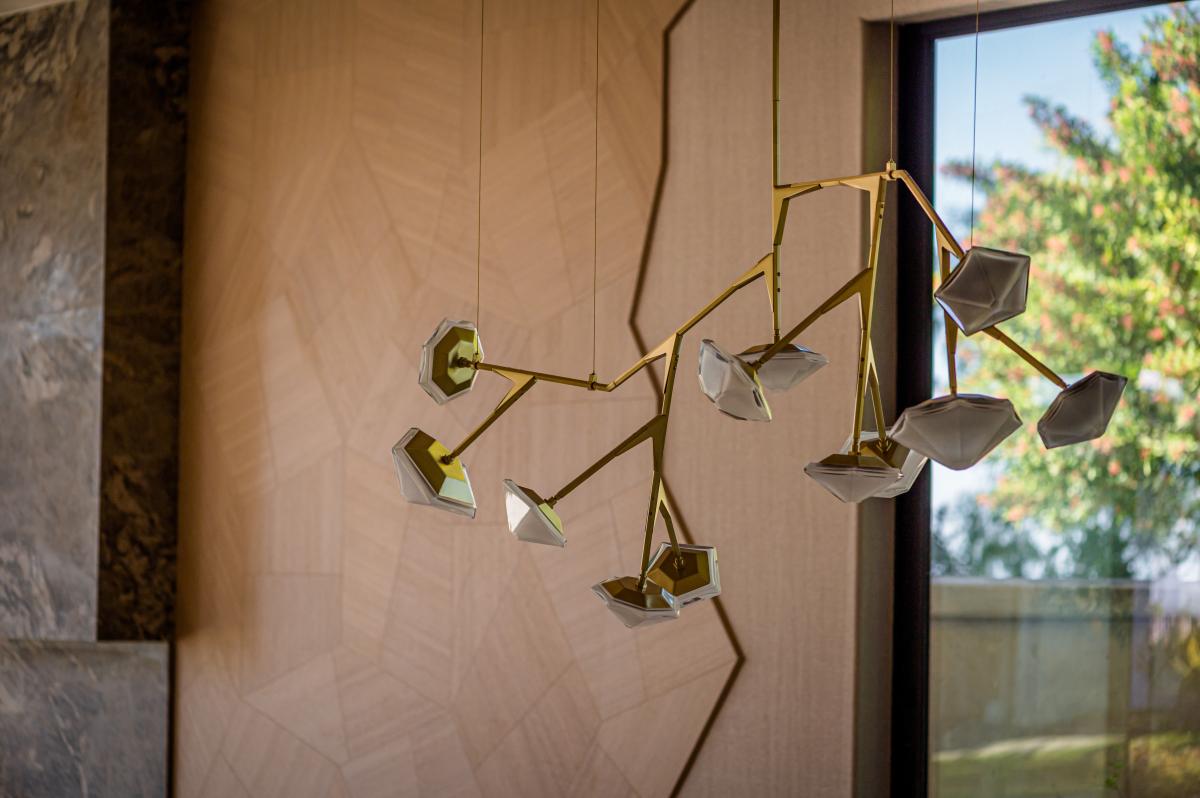 Myriad Long Glass Chandelier | Elegant & Customizable Chandelier Design ...